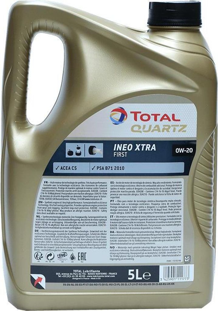 Total Quartz Ineo Xtra First 0W-20 5 Liter | Kaufland.de
