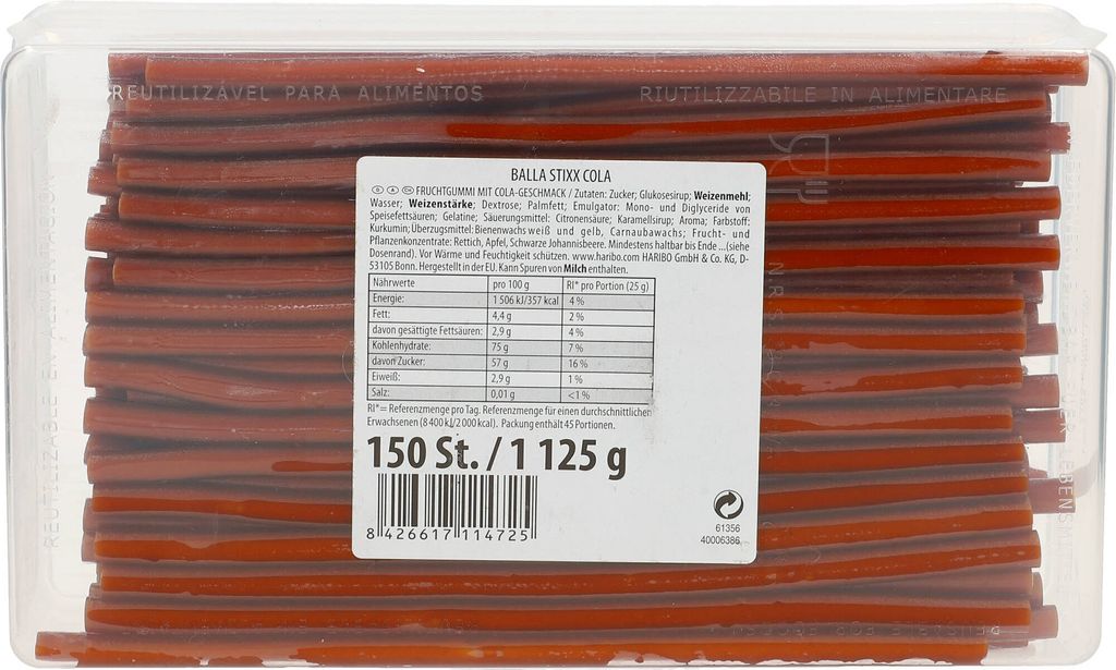 Haribo Balla Stixx Cola 150 Konfektstangen | Kaufland.de