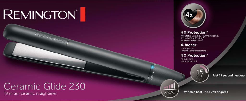 Remington S3700 Ceramic Glide 230 Žehlička na | Kaufland.cz