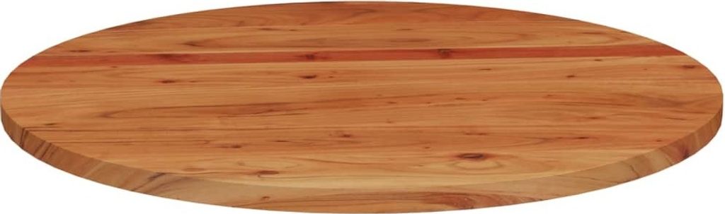 Tischplatte Ø80x2,5 cm Rund Massivholz Akazie | Kaufland.de