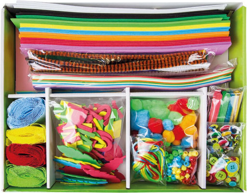 bastelkoffer Jumbo junior Papier/Filz | Kaufland.de