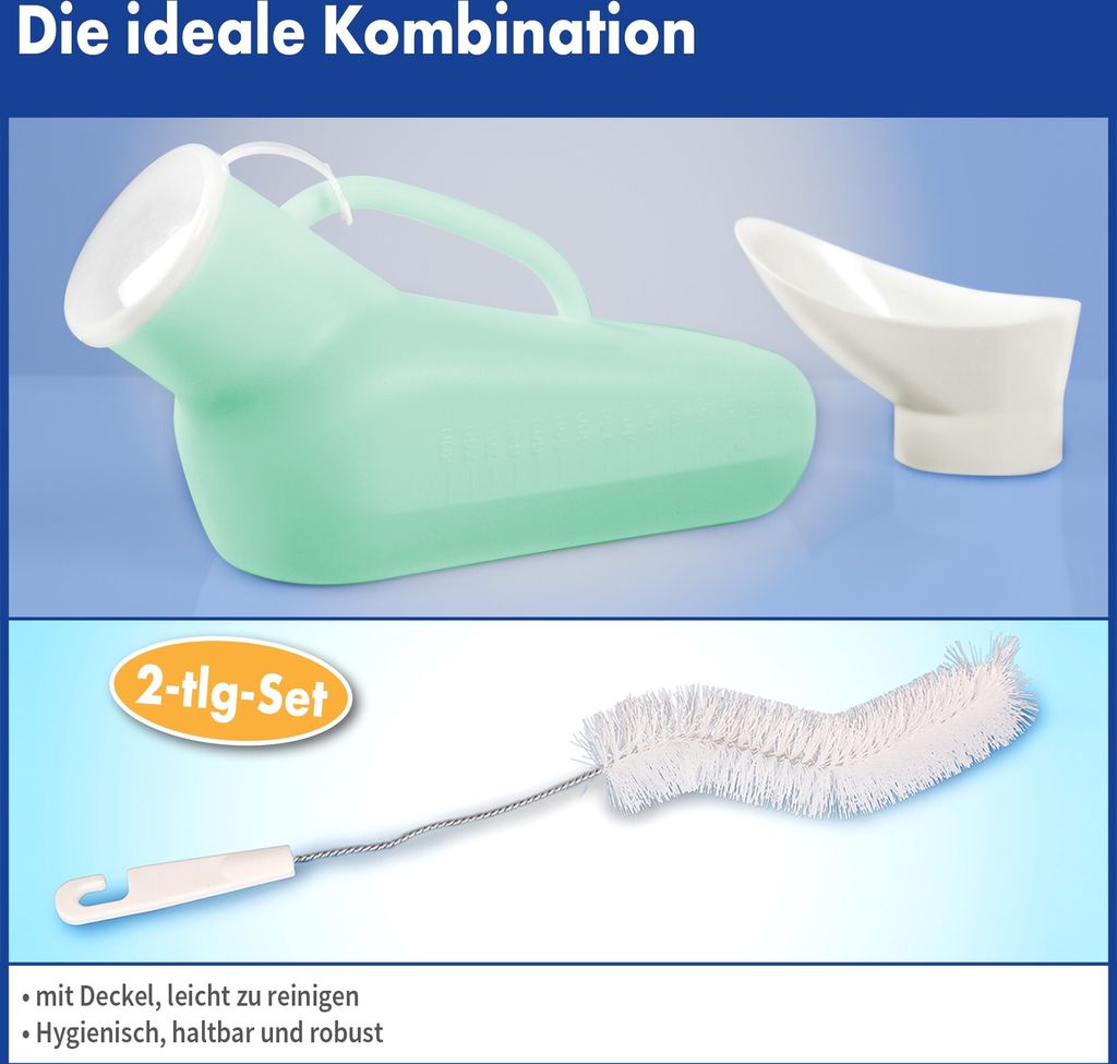 Urinal für unterwegs, Unisex, 800 ml, Mint, | Kaufland.de