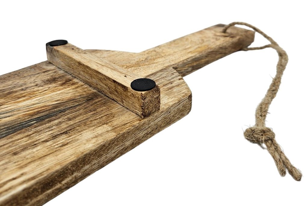 Dekobrett Holz Langlich