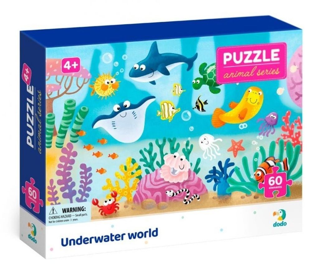 DODO Puzzle Tiere: Unterwasserwelt 60 Teile