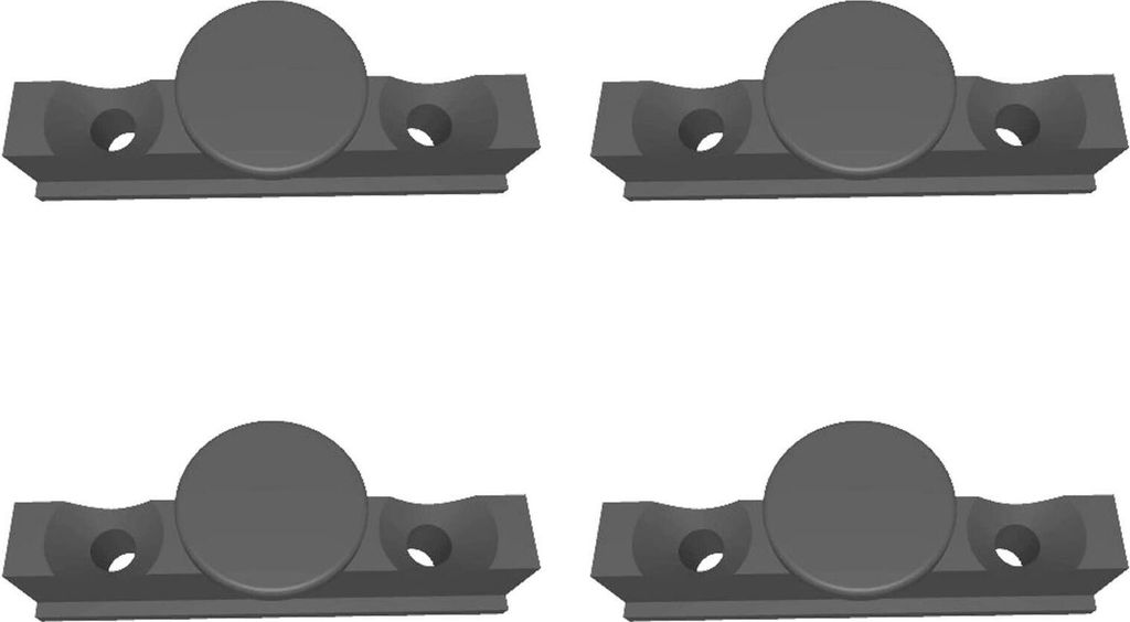 4x Ersatzteil für IKEA Kvartal Paneelwagen | Kaufland.de