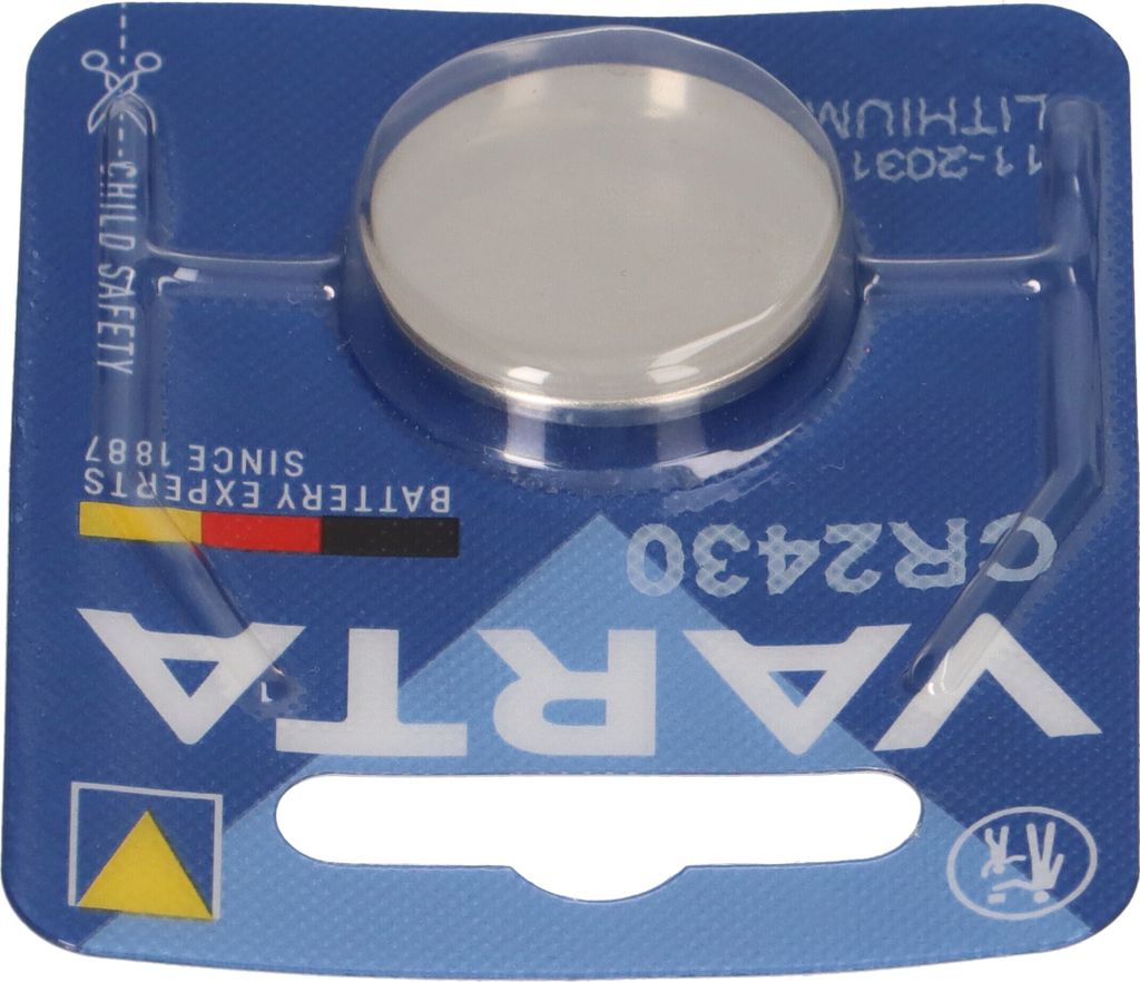 10x VARTA CR2430 Lithium-Knopfzelle 3V 290mAh | Kaufland.de
