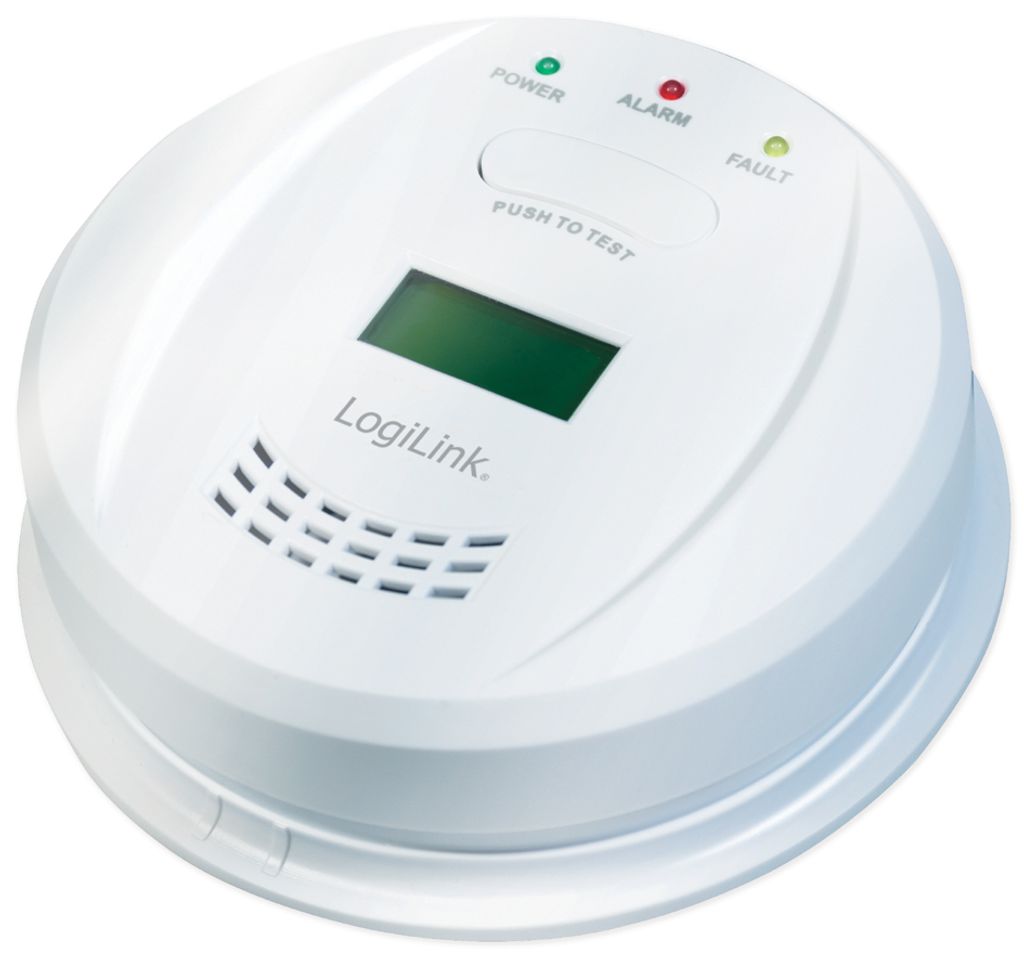 Detektor oxidu uhoľnatého LogiLink s LCD | Kaufland.sk