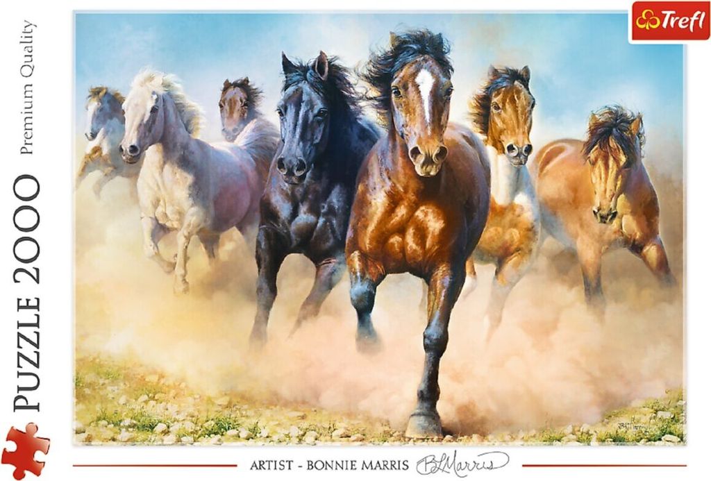 Divoké kone (puzzle) Klasické puzzle | Kaufland.sk