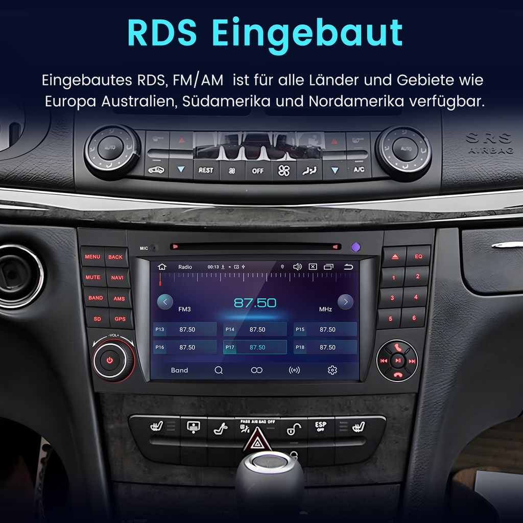4+64G 7 "Android 13 DVD CD Autoradio Carplay | Kaufland.cz