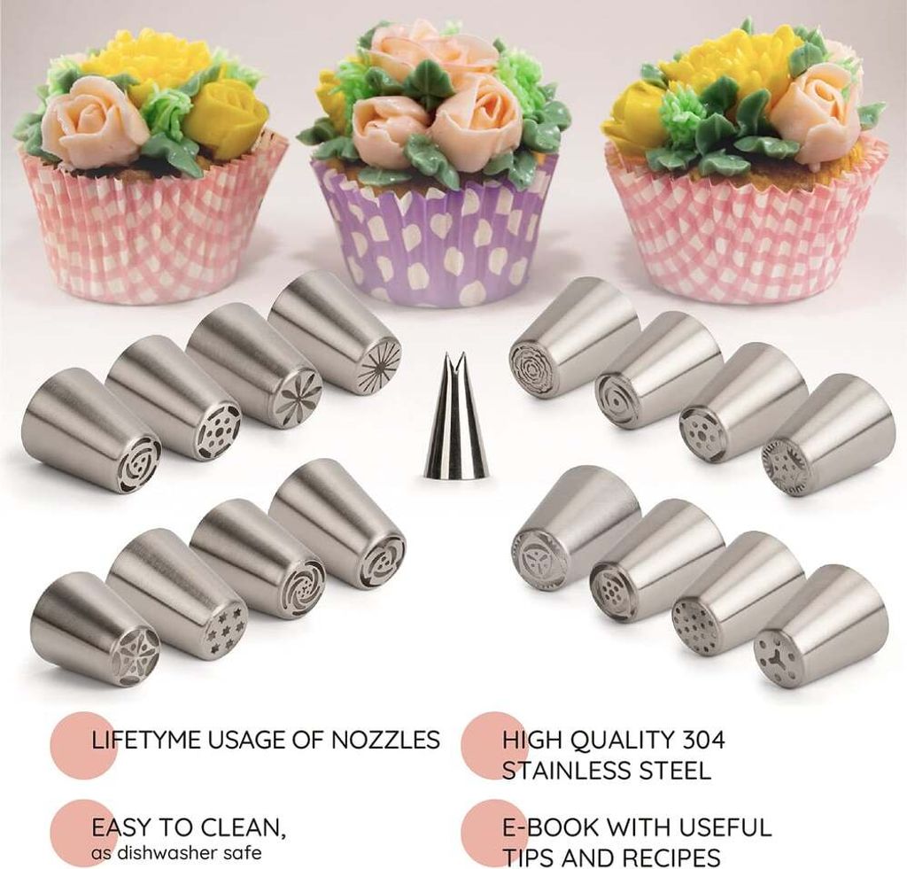 Wenburg Spritzbeutel-Set mit Tüllen - 43-tlg. | Kaufland.de