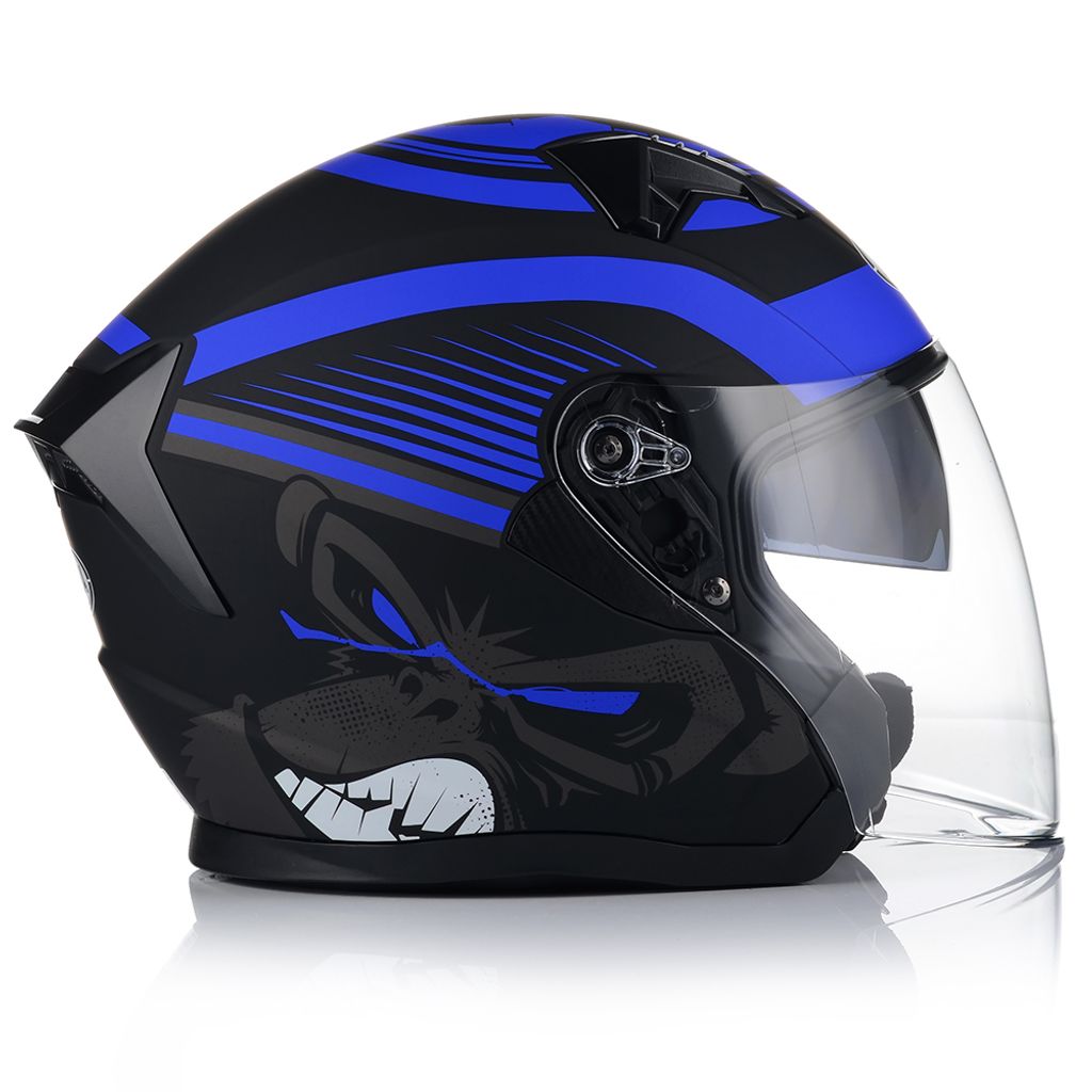Jethelm Motorradhelm Roller Helm mit | Kaufland.de