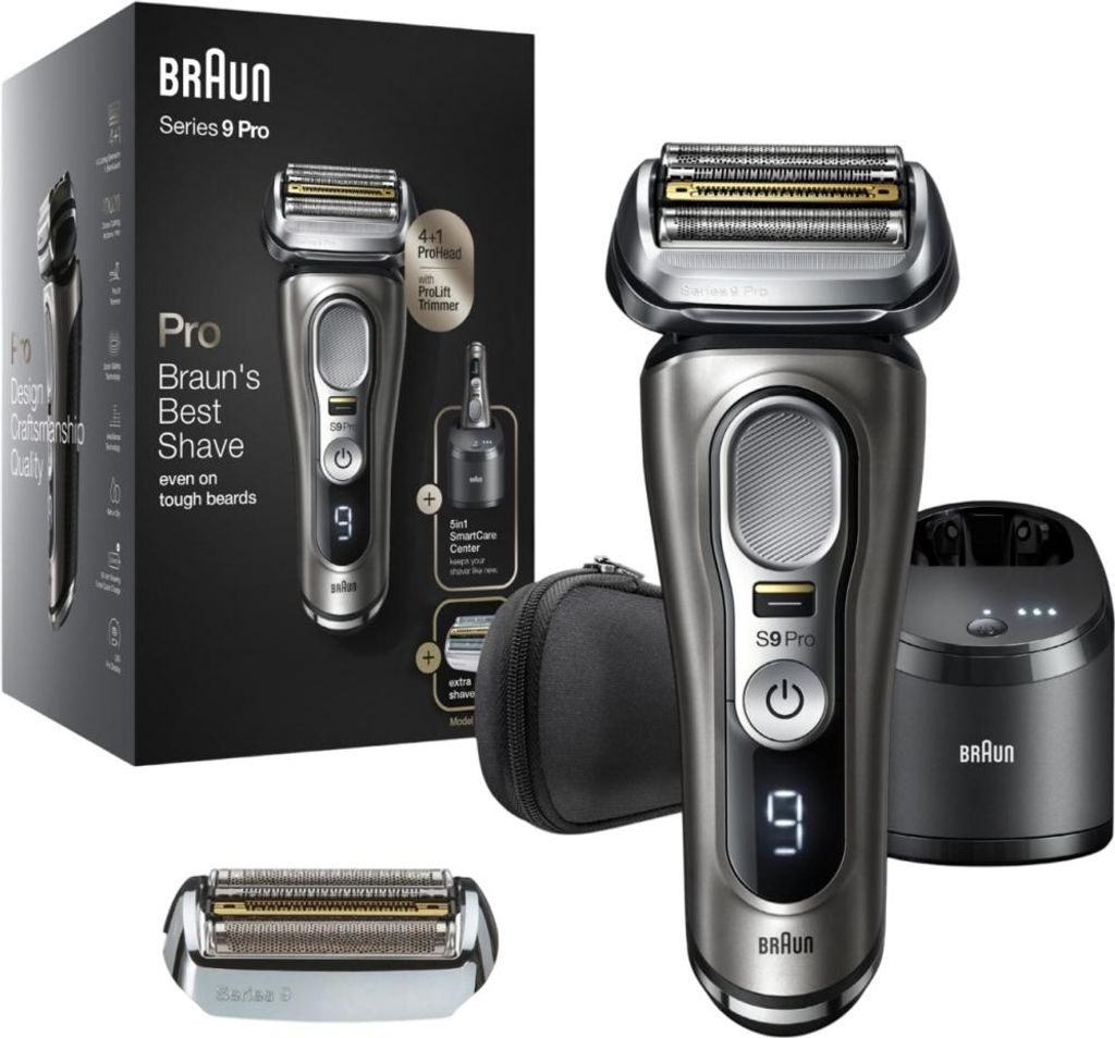 Braun Series 9 Pro 9465cc Wet&Dry + Braun 94M