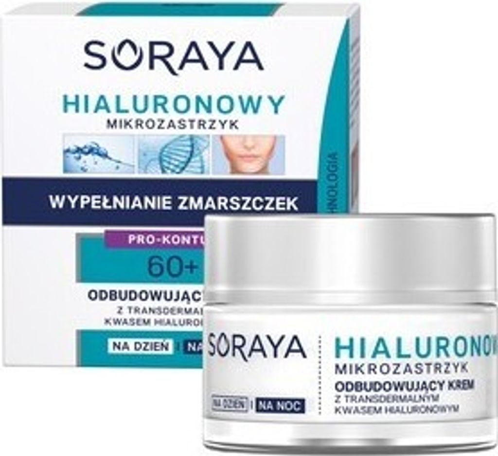 Soraya_Hyaluronic Microfacial 60+ obnovujúci denný a nočný