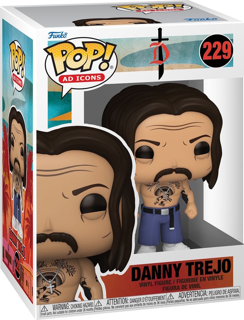 Danny Trejo POP! Ad Icons Vinyl Figur 9 cm | Kaufland.de