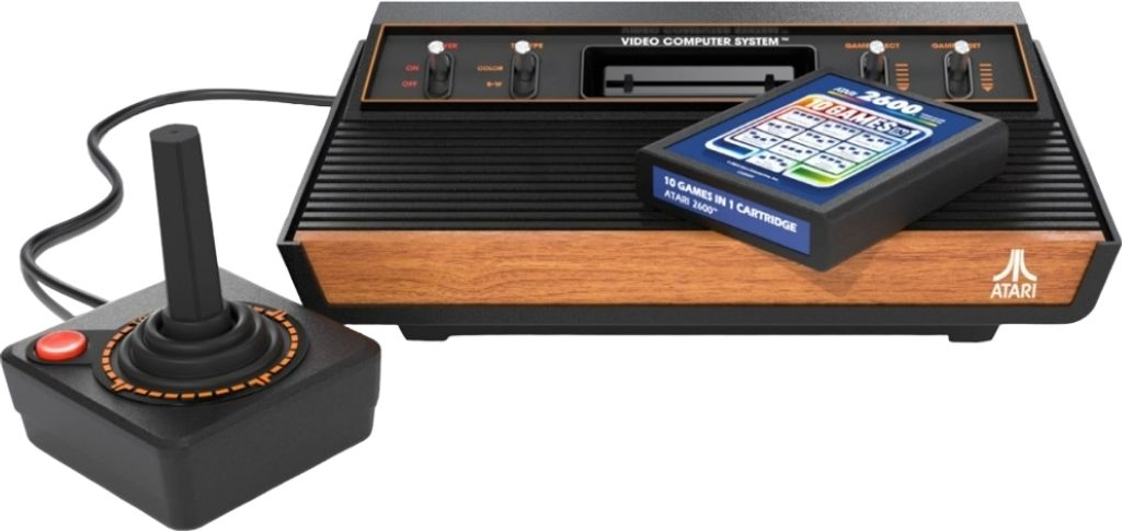 ATARI 2600+ inkl Controller und 10 Spielen Spielkonsolen