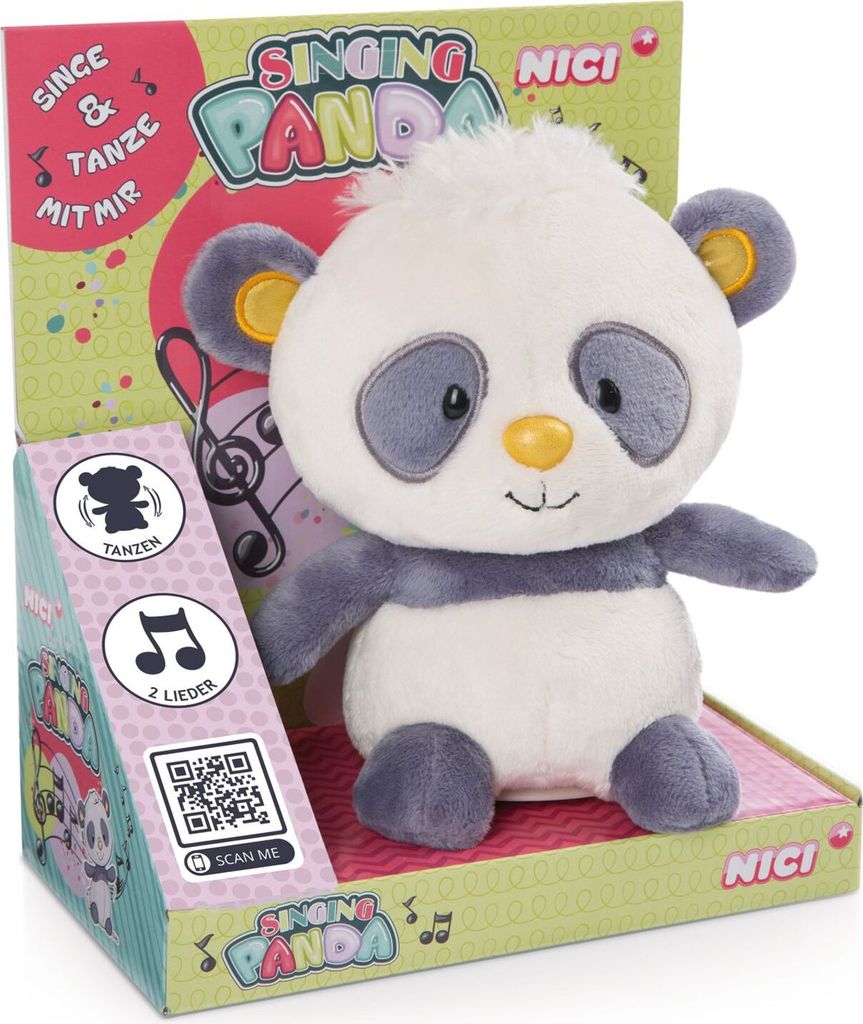 Nici 48417 - Singing Panda Plüschfigur 20 cm | Kaufland.de