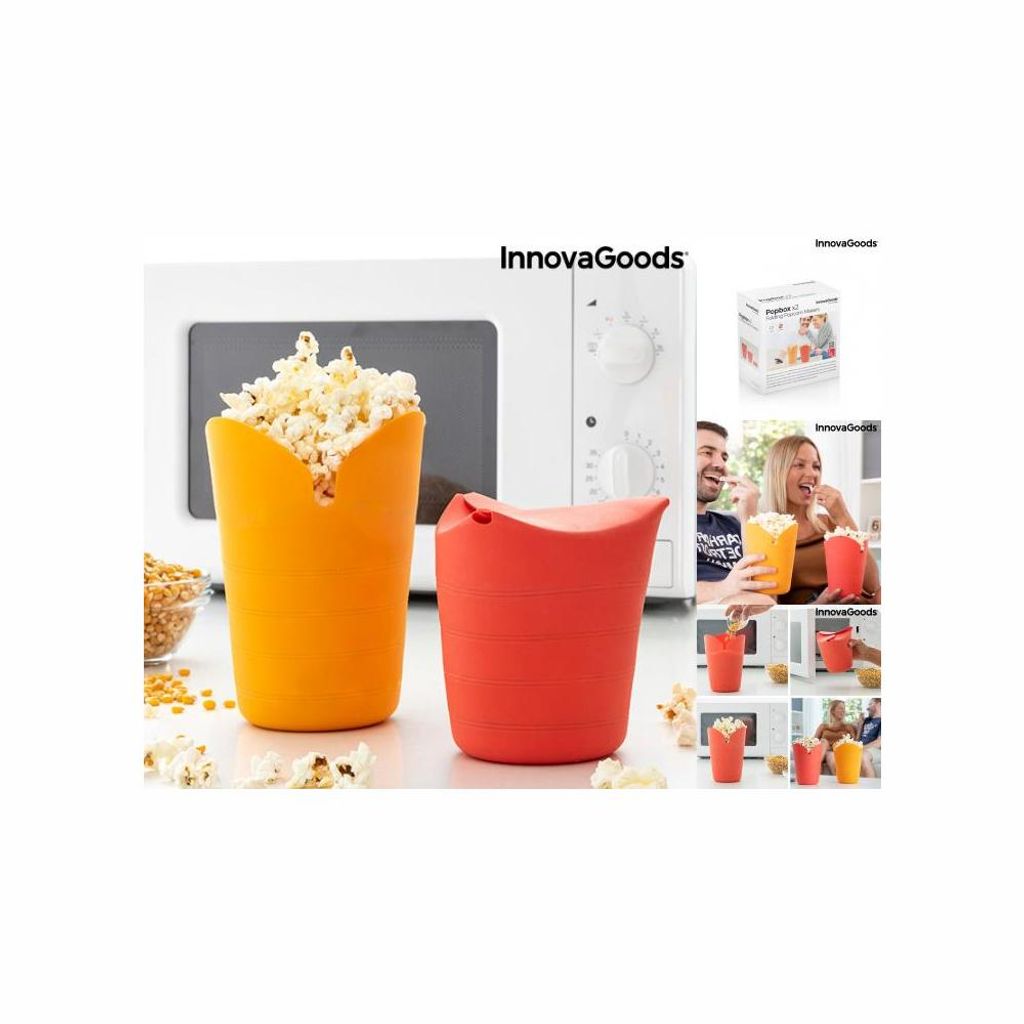 Popcorn-Bereiter, faltbar, Silikon Popbox | Kaufland.de