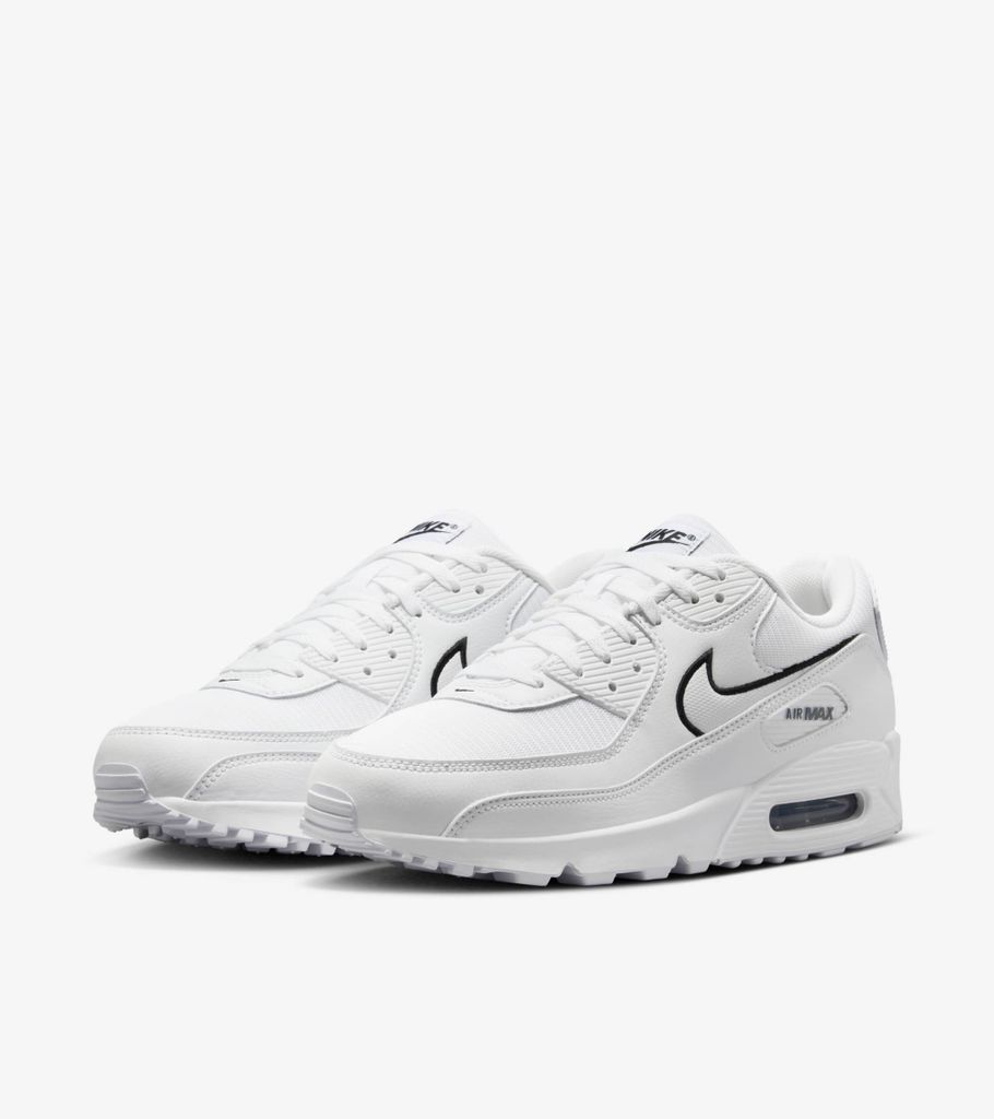 Faszinierend Air Max 90 Weiss Schwarz Bilder