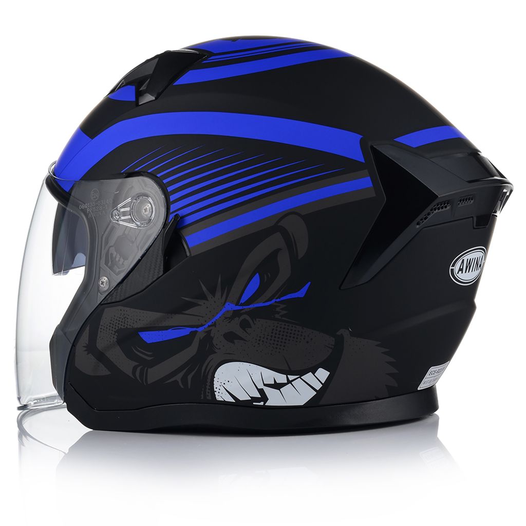 Jethelm Motorradhelm Roller Helm mit | Kaufland.de