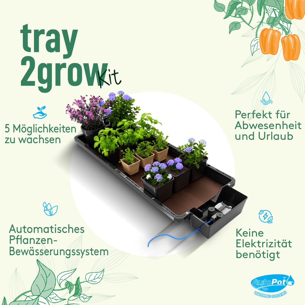 AutoPot Tray2Grow Bewässerungssysteme | Kaufland.de