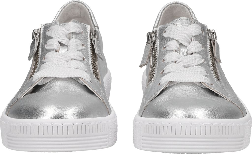Gabor Shoes Sneaker - Silber Metallic Leder : | Kaufland.de