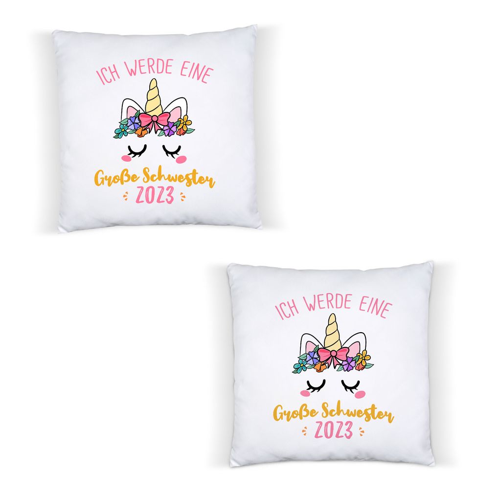 Ich werde Große Schwester 2023 Kissen inkl. | Kaufland.de