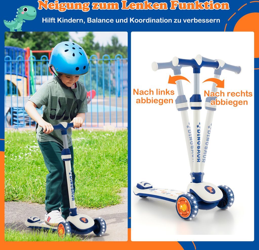 Roller Test Kinder