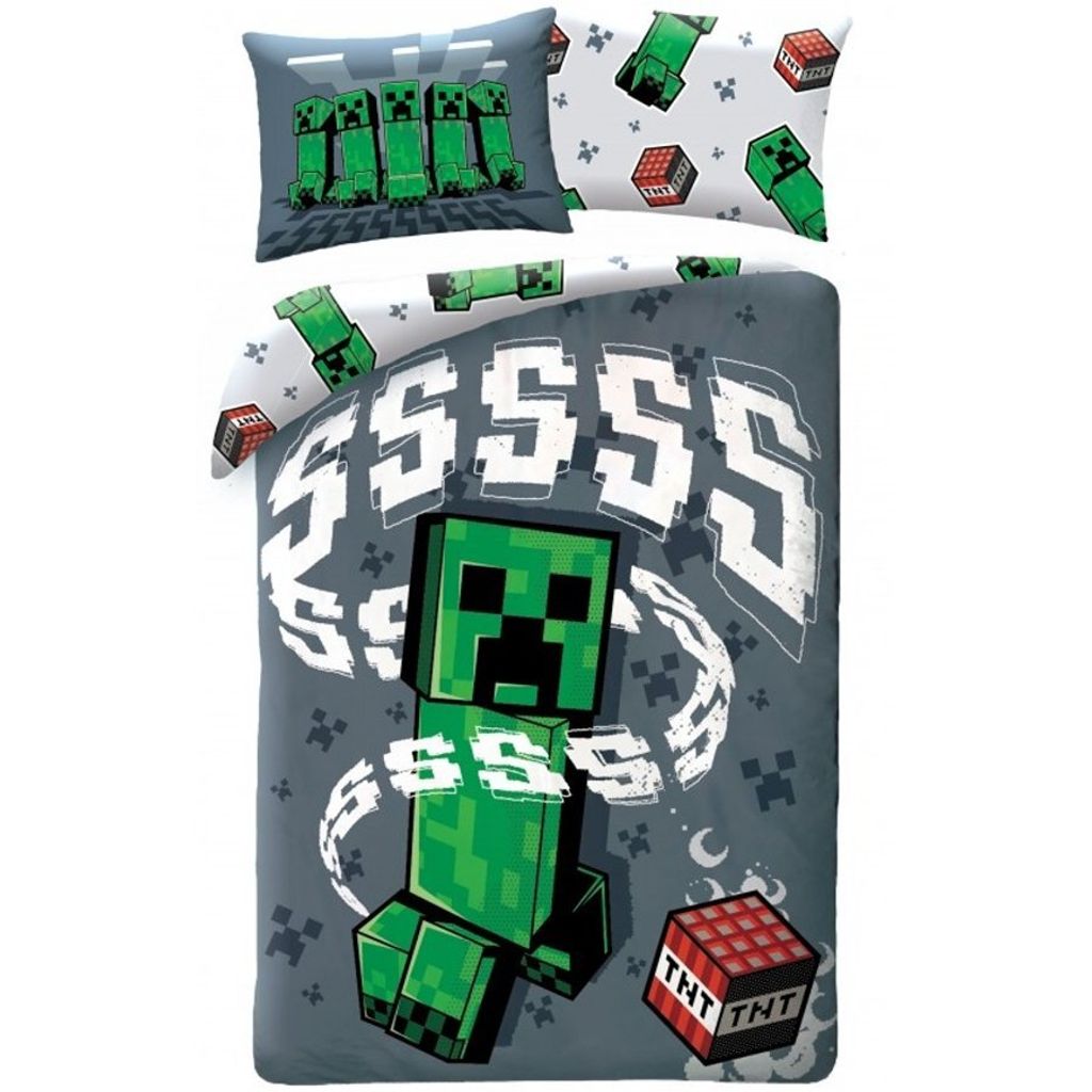 Bavlnené posteľné obliečky Minecraft - | Kaufland.sk