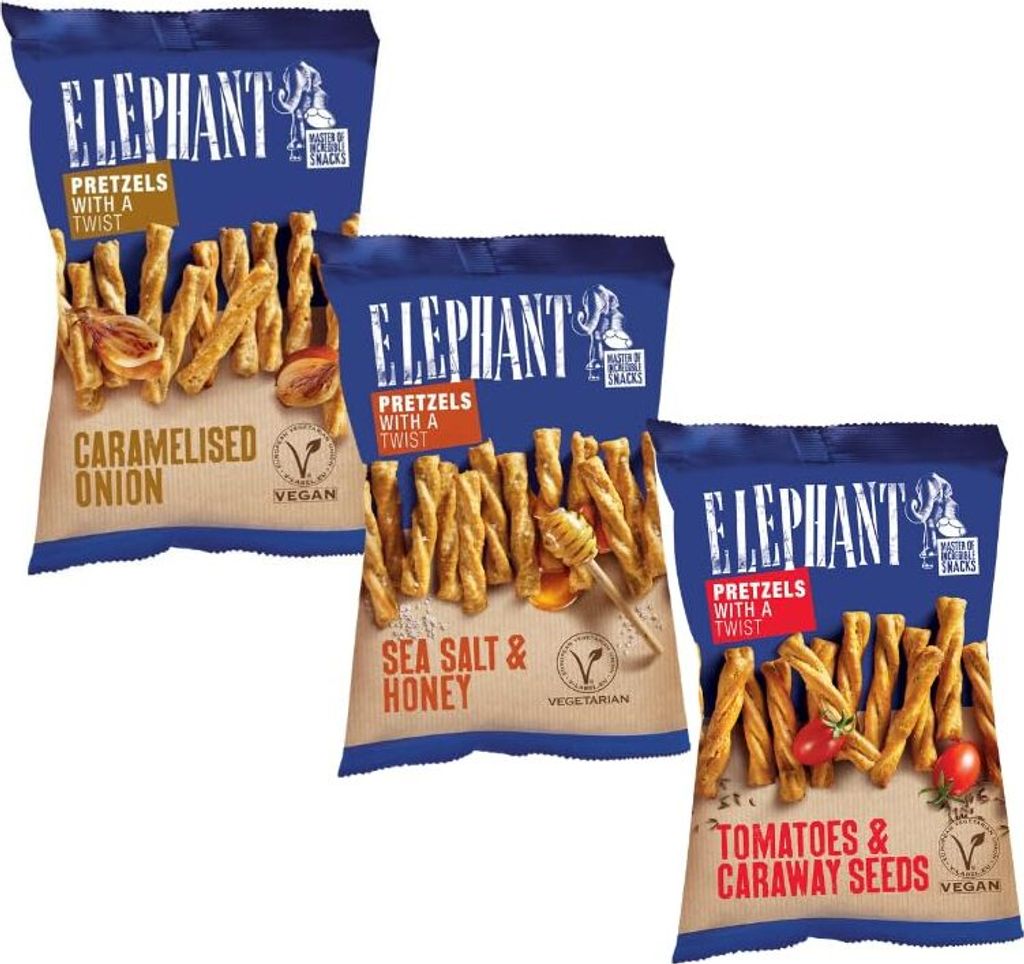 Elephant Pretzels Twisted Mix 3x70g | Kaufland.de