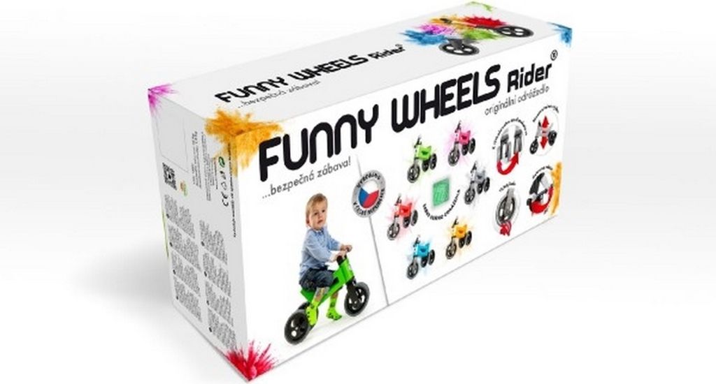 Odrážedlo FUNNY WHEELS Rider Sport modré 2v1, | Kaufland.cz