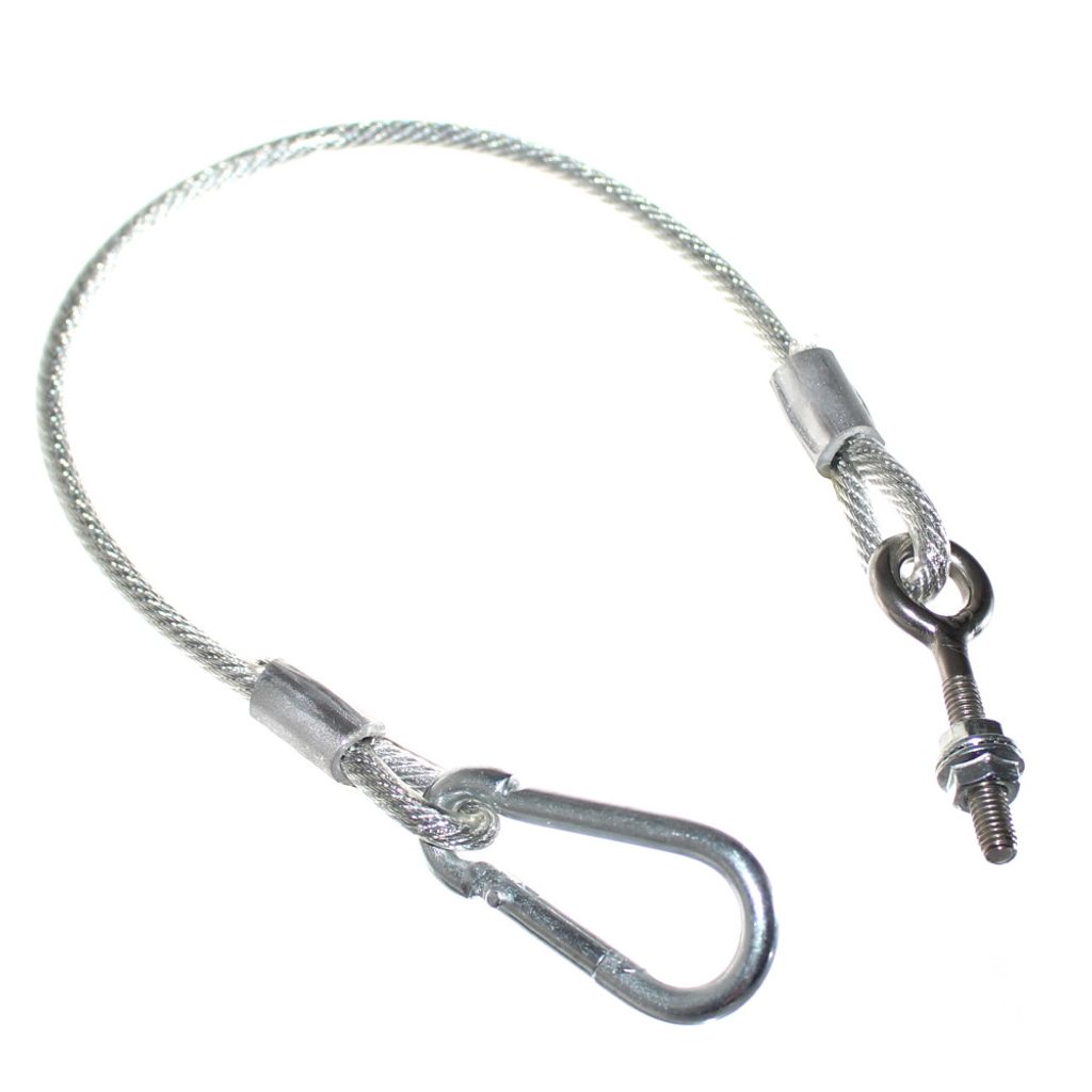 1 Fangseil mit Karabiner für Bordwand Pritsche Heckklappe