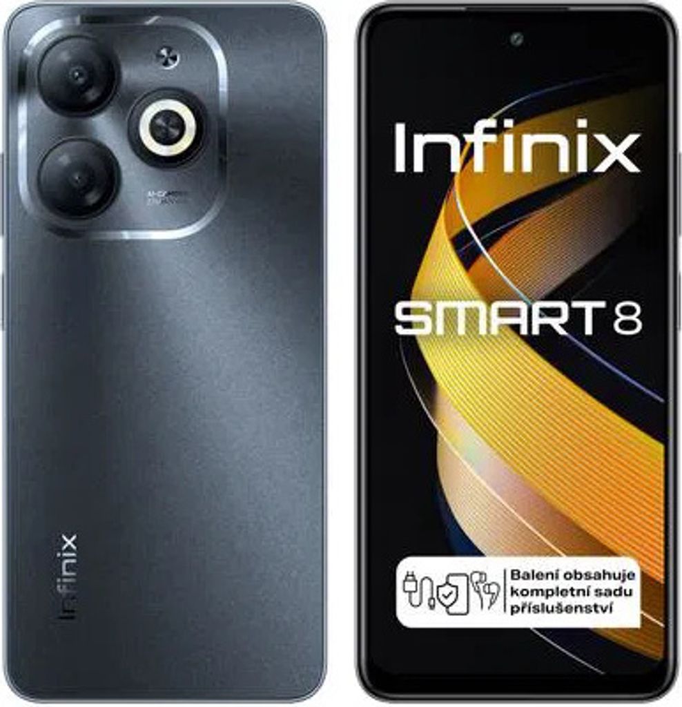 Infinix Smart 8 64GB Schwarz 90Hz 6.6 Zoll | Kaufland.de