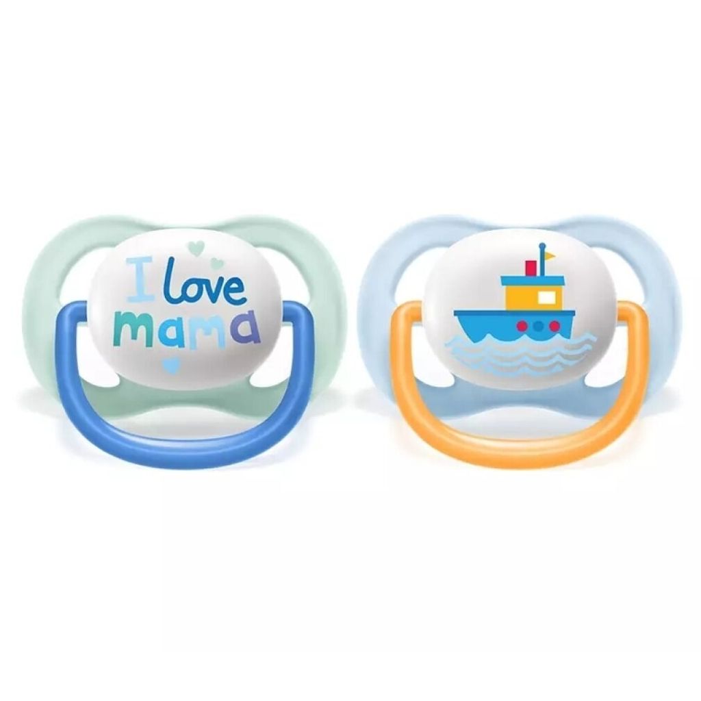 Philips Avent Dudlík Ultra Air Happy I Love | Kaufland.cz