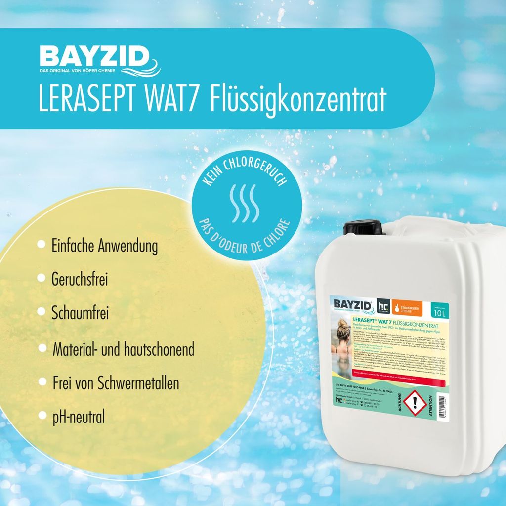 2 x 10 Liter Lerasept® WAT 7 Aktivsauerstoff | Kaufland.de