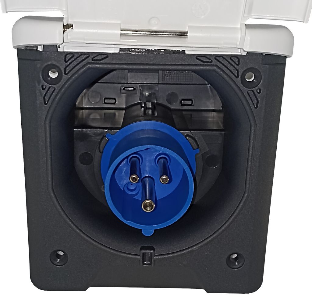 Einspeisestecker CEE17 ABL mit Magnetdeckel | Kaufland.de