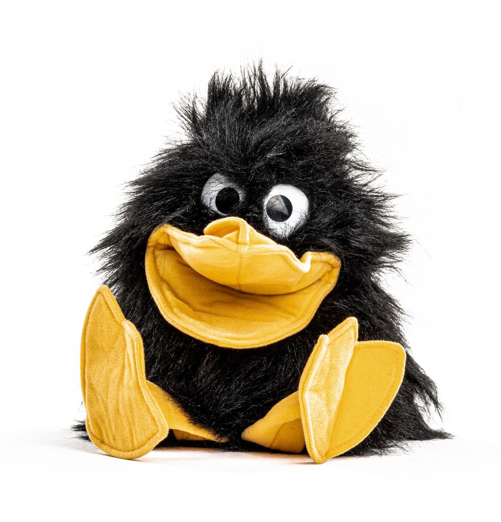 Uni-Toys - Handpuppe Rabe - 40 cm (Höhe) - | Kaufland.de