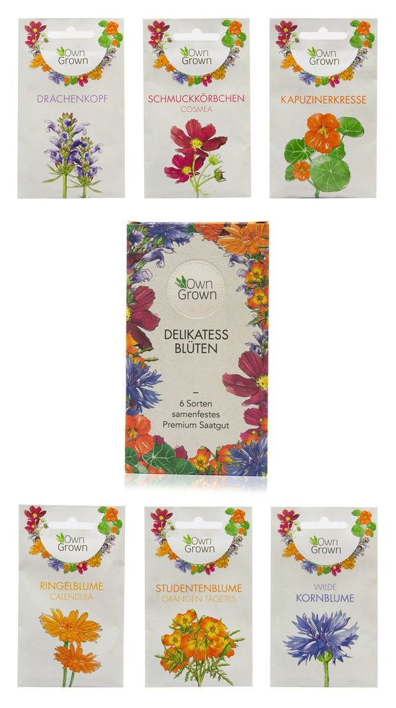 Owngrown Essbare Blumen Samen Set : | Kaufland.de