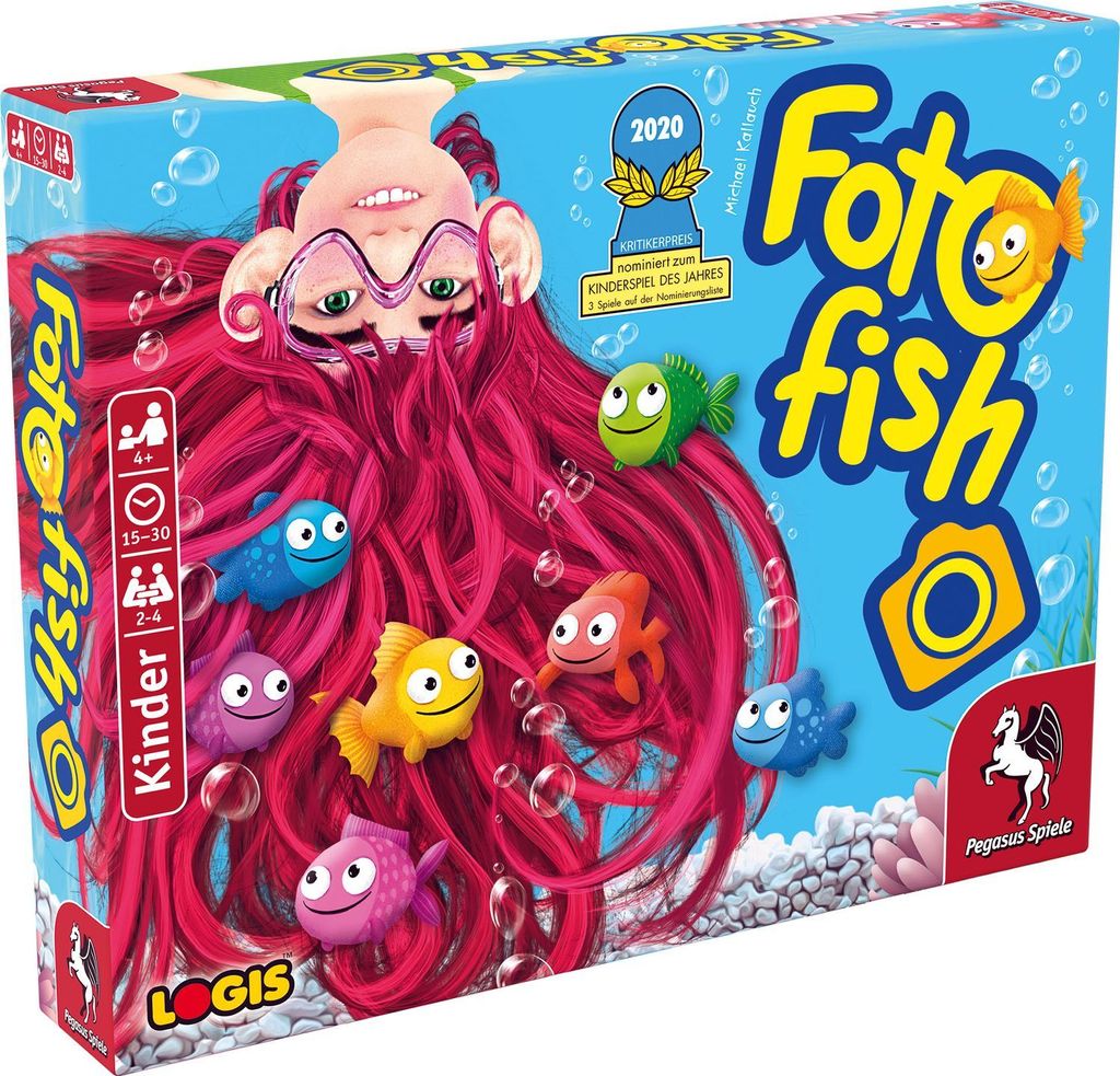 pegasus spiele FOTO FISH NEUAUFLAGE Brettspiele