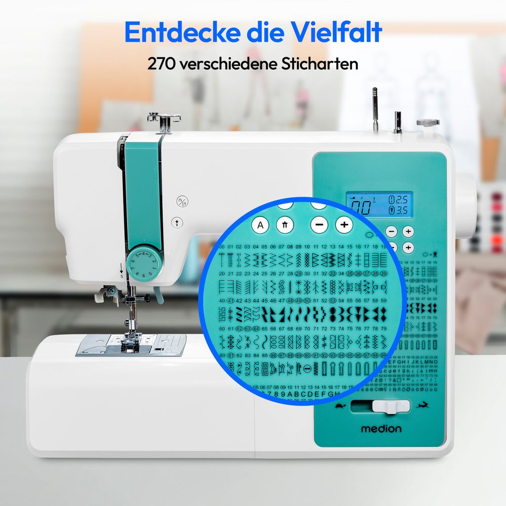 MEDION Digitale Nähmaschine SD36 (36 Watt, | Kaufland.de