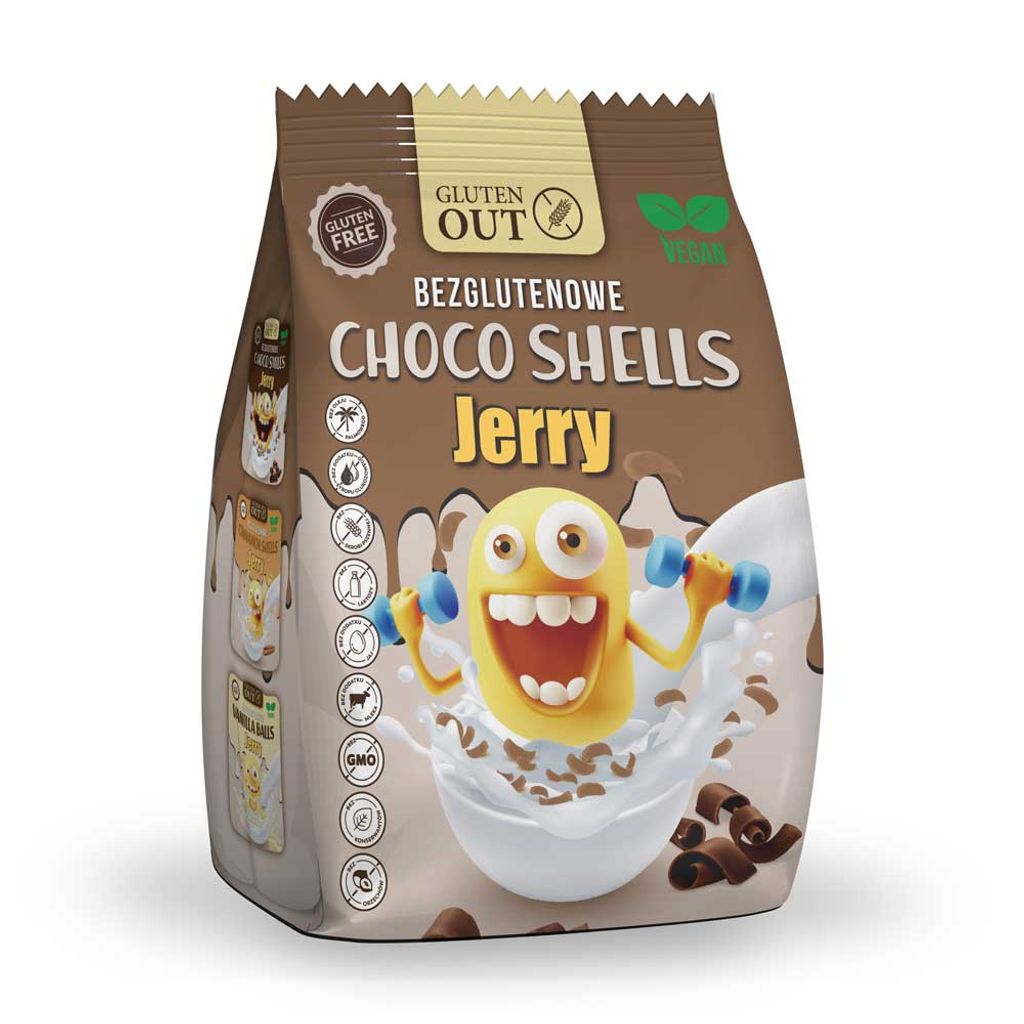 Gluten Out Jerry Choco Shells 375g Müsli | Kaufland.de