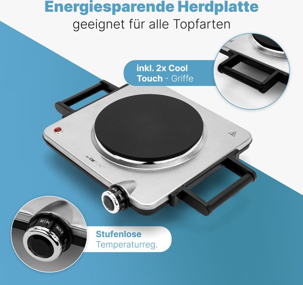 Clatronic® Kochplatte elektrisch mit 1500 | Kaufland.de
