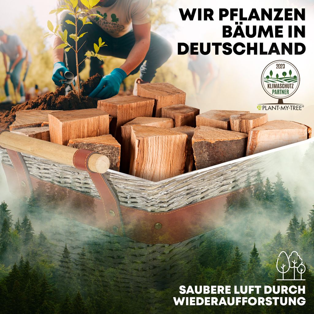OAKAGE WillowWrap Holzkorb für Kaminholz aus | Kaufland.de