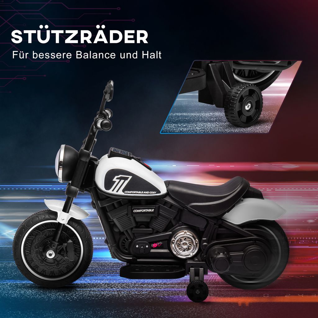 HOMCOM Dětská motorka Dětská elektrická | Kaufland.cz
