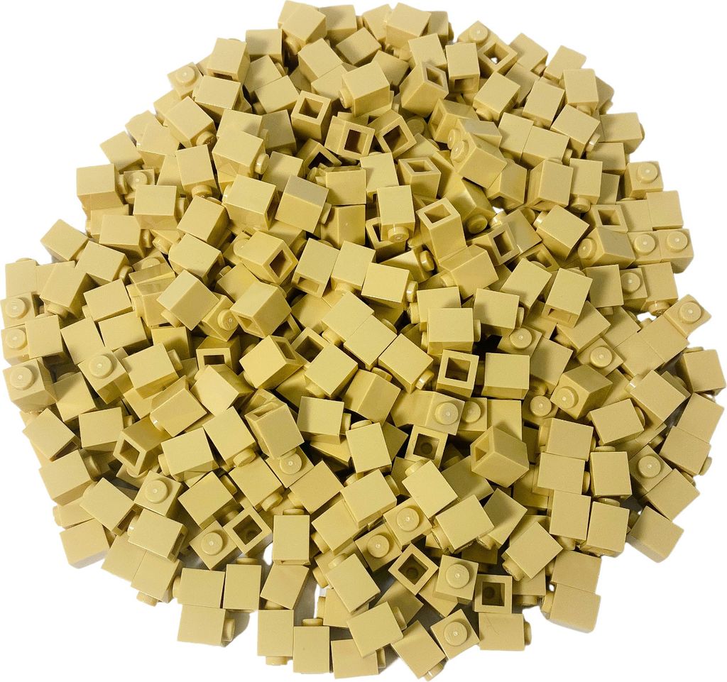 LEGO® 1x1 kostky Vysoké kostky Světle béžová | Kaufland.cz