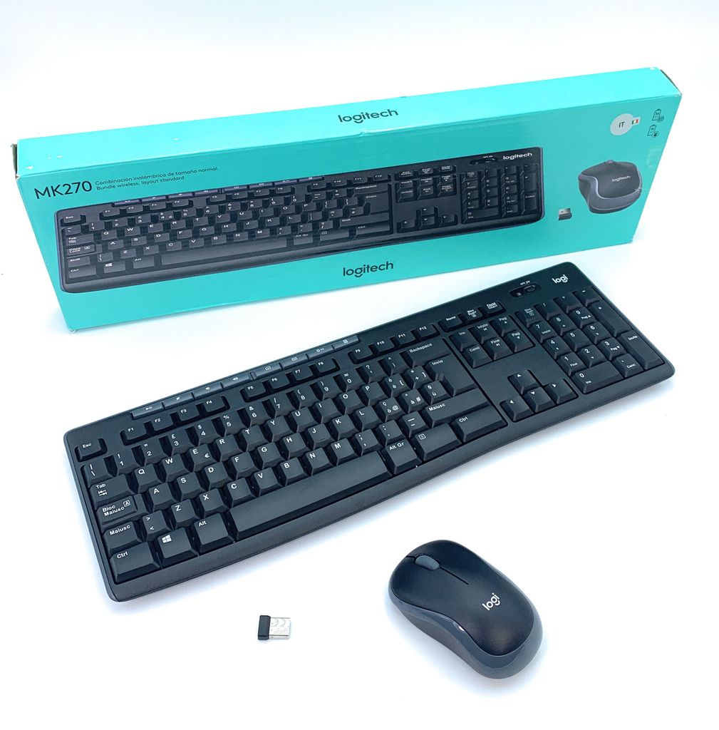 Logitech MK270 Combo Set Funk Tastatur + Maus | Kaufland.de