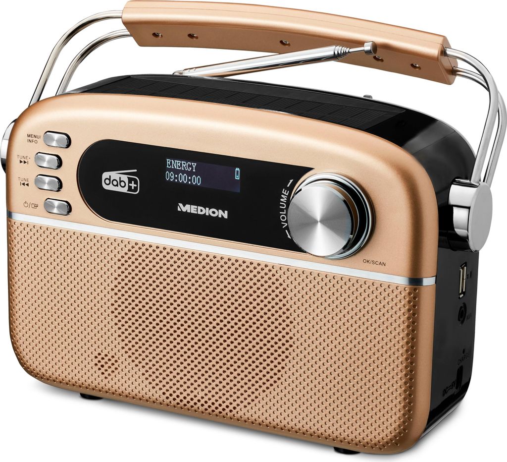 Přenosné solární rádio MEDION E66809 DAB Plus | Kaufland.cz