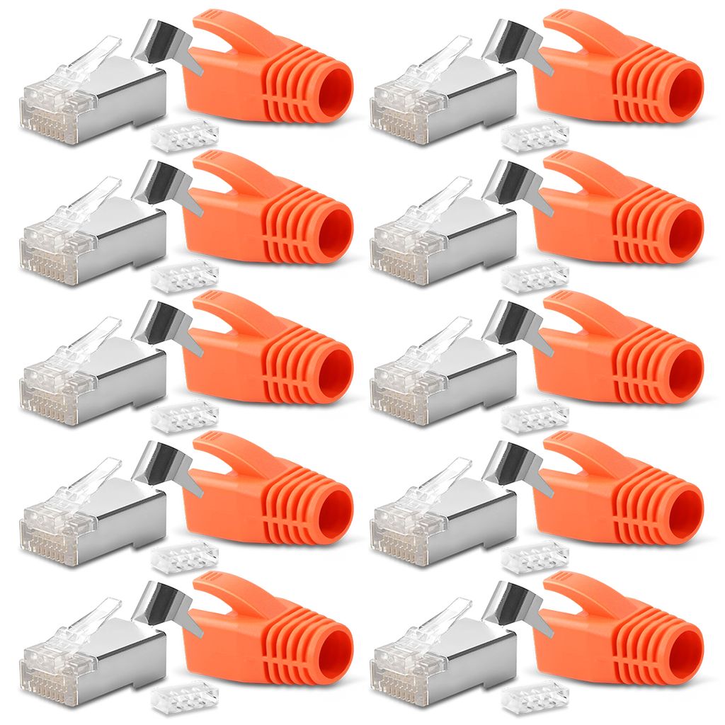 10x Netzwerkstecker CAT7 CAT6 CAT6A RJ45 | Kaufland.de