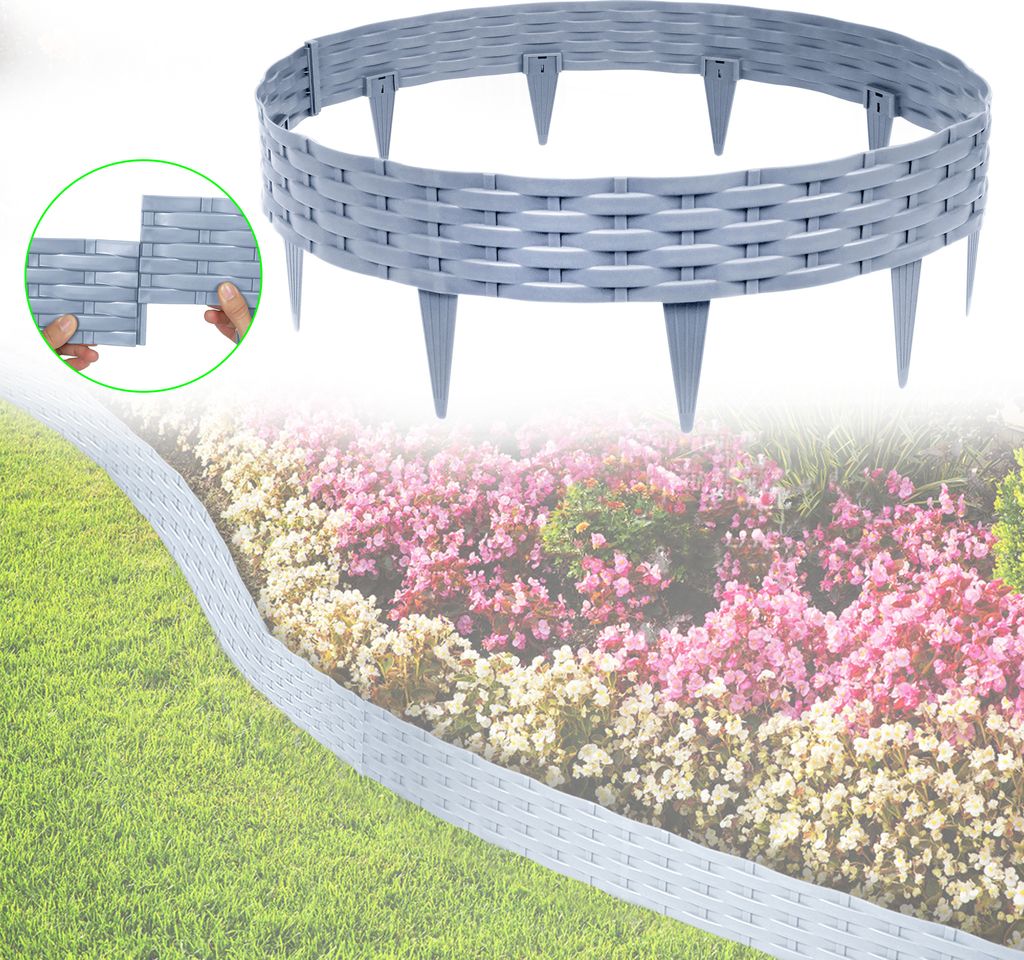 LZQ Ratanové obruby na trávník Obruby na | Kaufland.cz