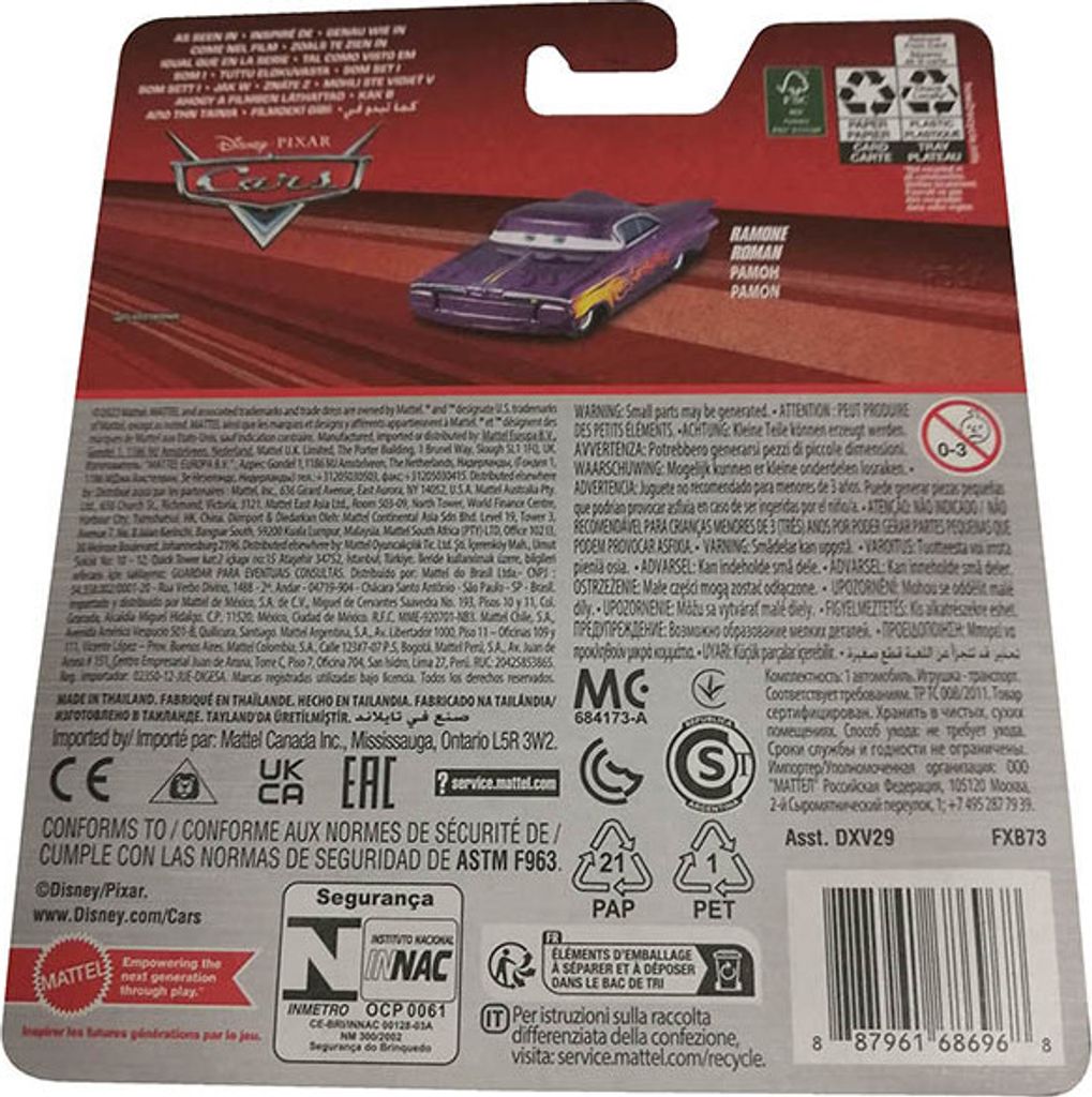 Mattel FXB73 Disney Pixar Cars Ramone Toy Car | Kaufland.cz