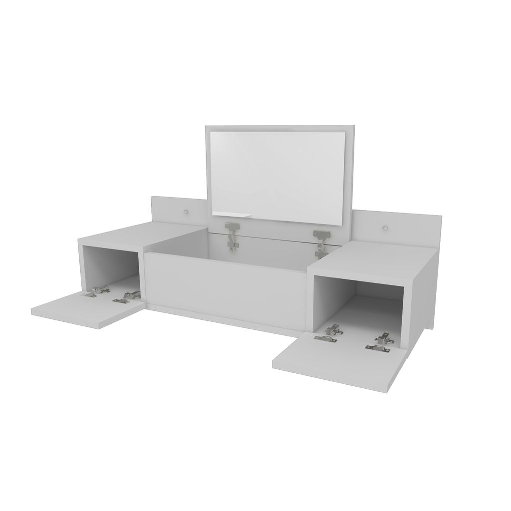 Závesný toaletný stolík Bertus so zrkadlom | Kaufland.sk